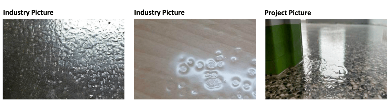 What causes Fish Eyes in a coating system?